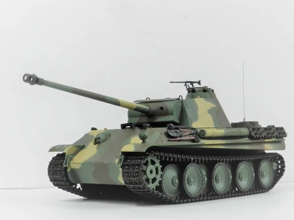 PAINTED RADIO-CONTROLLED TANK Heng Long 2.4Ghz 1/16 Panther G 3879-1 ...