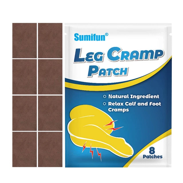 LEG CRAMPS PATCHES Calming Soothing Leg Cramps Relief Deep Penetrating ...
