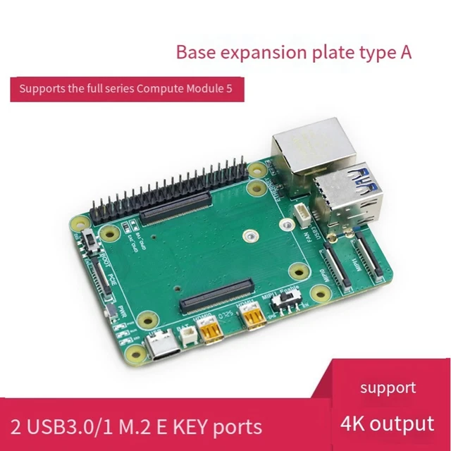 3X(FOR CM5 Basic Expansion Board Type A Compute Module 5 IO Base ...