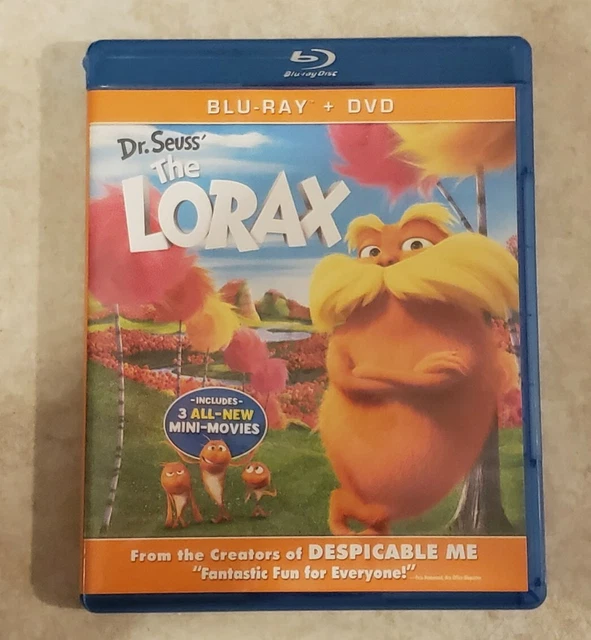 THE LORAX BLU-RAY + DVD Dr. Seuss EUR 6,70 - PicClick FR