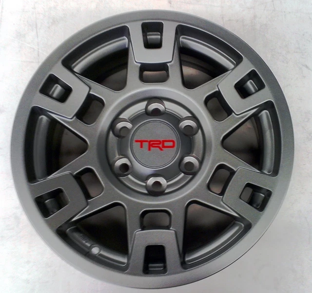 TOYOTA 4RUNNER 1984 - 2023 TRD Pro SEMA 17" Gunmetal Grey Alloy Rims ...