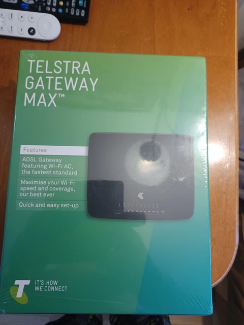 TELSTRA GATEWAY MAX Tg799 Modem Router. New In Sealed Carton $45.00 ...