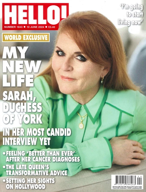 HELLO! MAGAZINE: SARAH Ferguson, Demi Moore, Taylor Swift Eras Tour, 10 ...