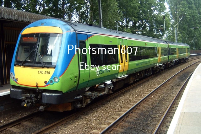 CLASS 170 170518, 2 car DMU, in Central Trains at University ...