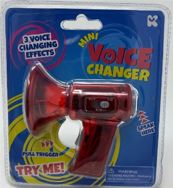 MINI VOICE CHANGER - Py43 Change Robotic Effects Funny Toy Megaphone ...