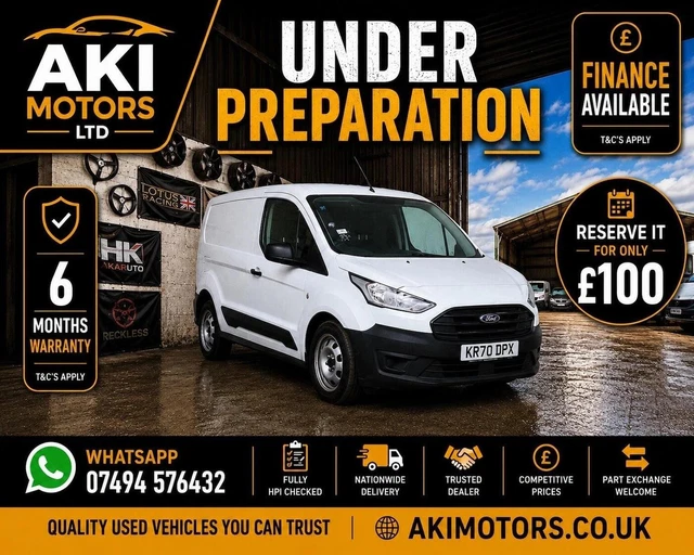 FORD TRANSIT CONNECT 1.5 220 EcoBlue Leader L1 Euro 6 (s/s) 5dr 2020 £ ...