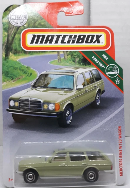 MATCHBOX MERCEDES-BENZ W123 Wagon 2019 MBX Road Trip 9/20 Metal Pieces ...
