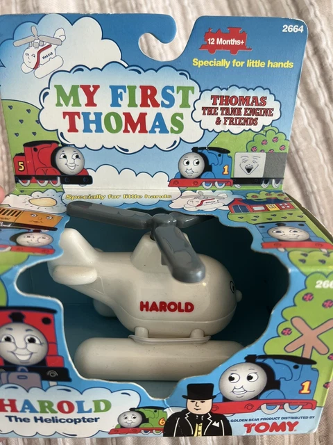 VINTAGE THOMAS & Friends My First Harold the Helicopter Tomy Toys ...
