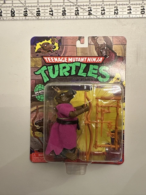 PLAYMATES TMNT TEENAGE Mutant Ninja Turtles Splinter Retro 2023. MOC ...