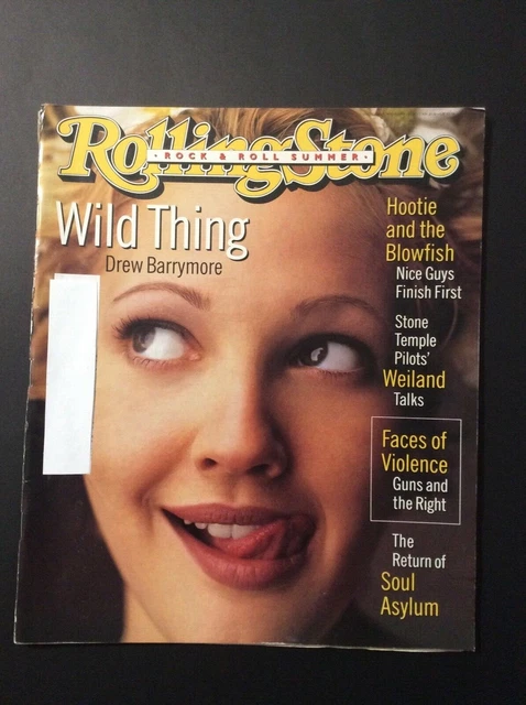 ROLLING STONE MAGAZINE June 1995 - Drew Barrymore Stone Temple Pilots ...