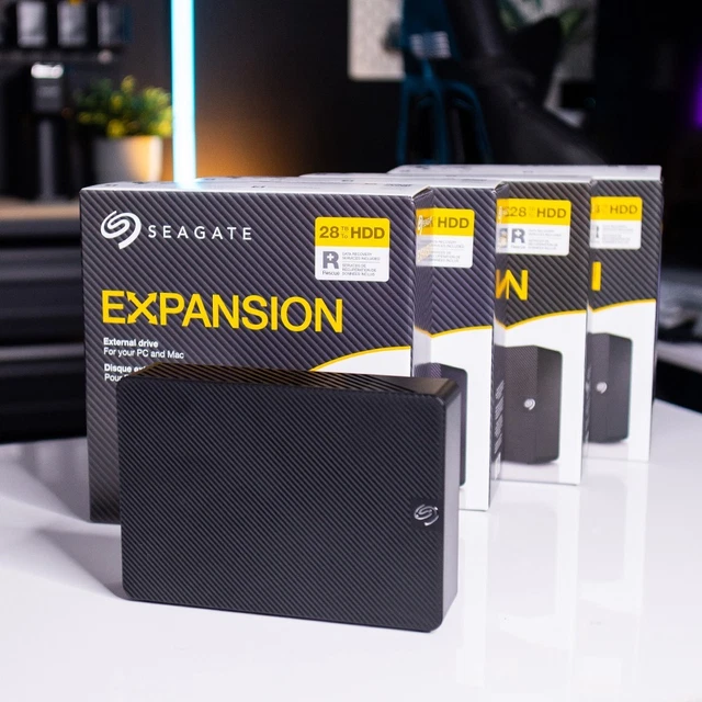 SEAGATE EXPANSION 28TB External Drive *ENCLOSURE ONLY* STKP28000400 ...