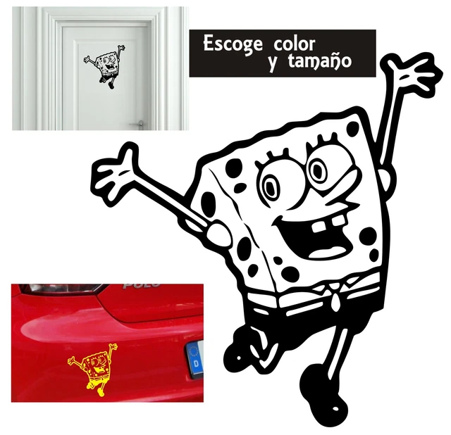 Sticker Vinilo Bob Esponja Vinyl Pegatina Sponge Bob Escoge