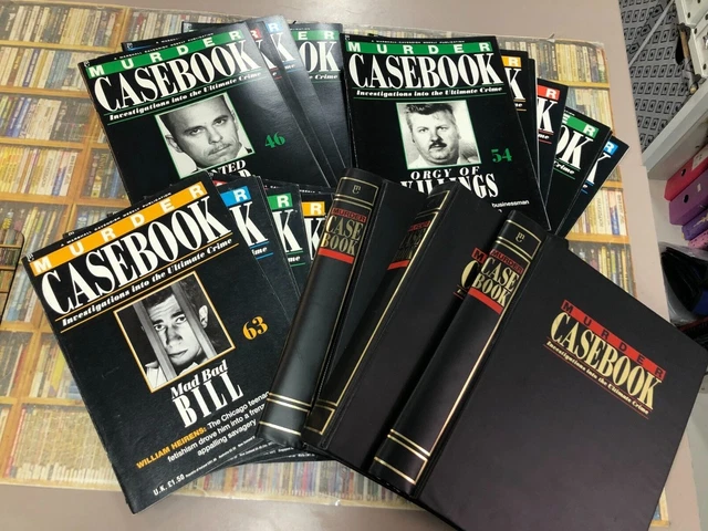 MURDER CASEBOOK MAGAZINE Various 46-69 Drop Down List You Pick! Combine ...
