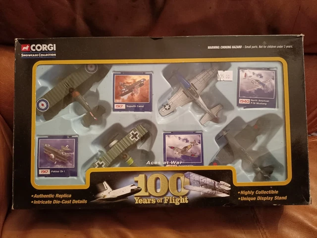 CORGI SHOWCASE COLLECTION 100 Years of Flight - Aces At War - CSFS03004 ...