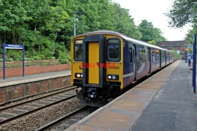 PHOTO NORTHERN Rail Class 150 150220 Westhoughton Railway Station The ...