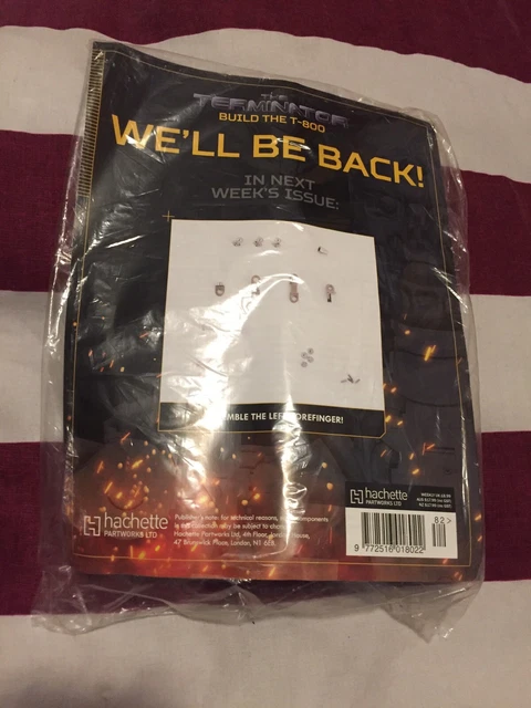HACHETTE THE TERMINATOR Build The T-800 Model Magazine Issue 82 Sealed ...
