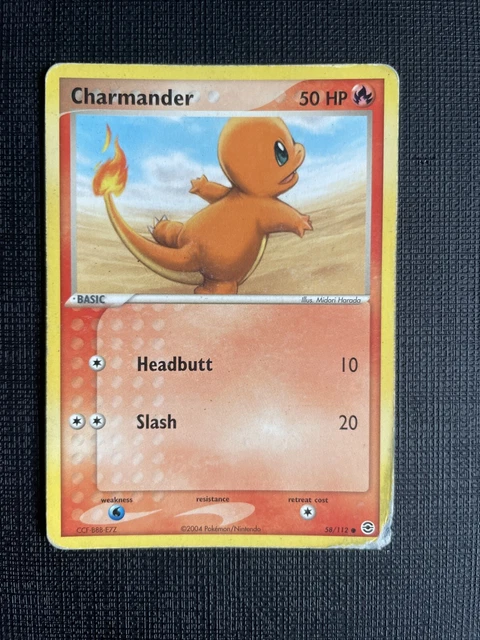 CHARMANDER 58/112 EX FireRed & LeafGreen Pokemon Card - PLAYED EUR 1,36 ...