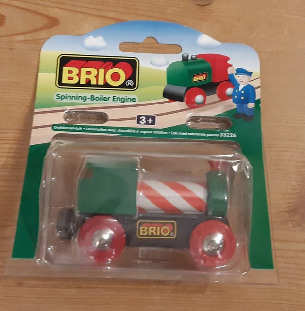 BRIO BAHN 33226 Zuckerstangendrehkessel Drehkessel-Lok OVP NEU EUR 29 ...