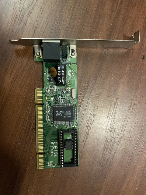 PCI REALTEK RTL8139D RJ45 Ethernet Network Lan Card Adapter $10.00 ...