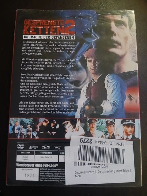 GESPRENGTE KETTEN 2: Die Rache der Gefangenen DVD Christopher Reeve £21 ...