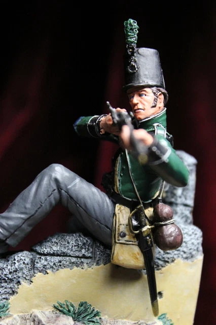 PAINTED FIGURE, 90MM scale 95th Rifles Spain 1811 £85.00 - PicClick UK
