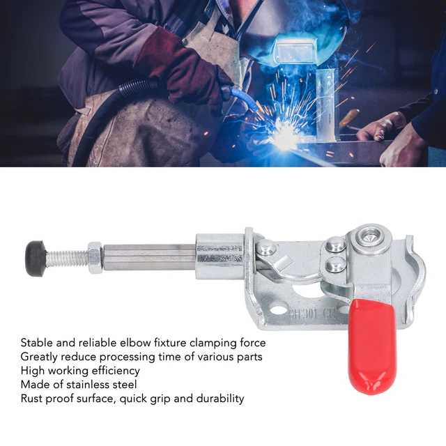 QUICK RELEASE TOGGLE Clamp Push Pull Toggle Clamp 16.4mm Stroke For ...