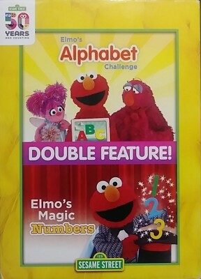 SESAME STREET: ELMO'S Alphabet Challenge The Magical Wand Chase (DVD ...