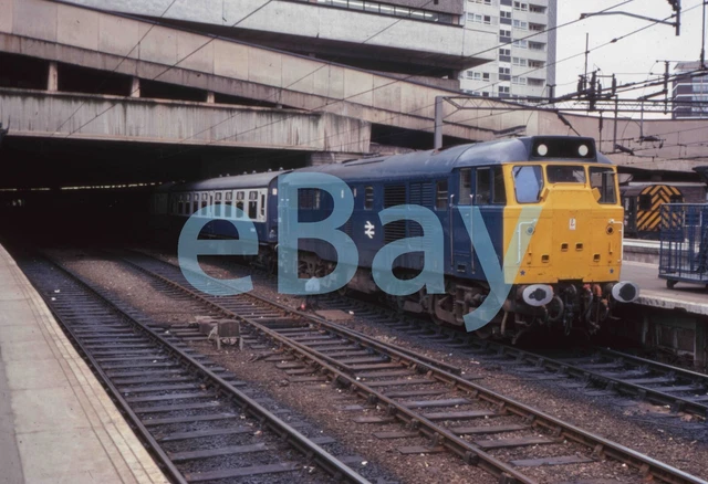 35MM RAILWAY SLIDE of Class 31 31314 @ Birmingham New Street Copyright ...