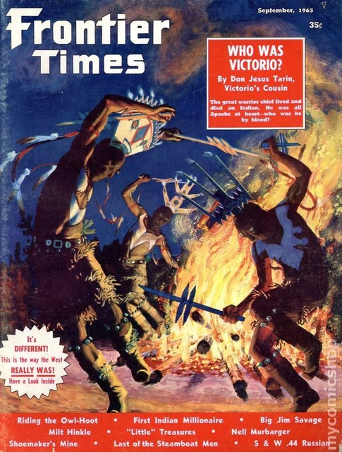FRONTIER TIMES 1ST Series Vol. 37 #5 VG 1963 Stock Image Low Grade £2. ...