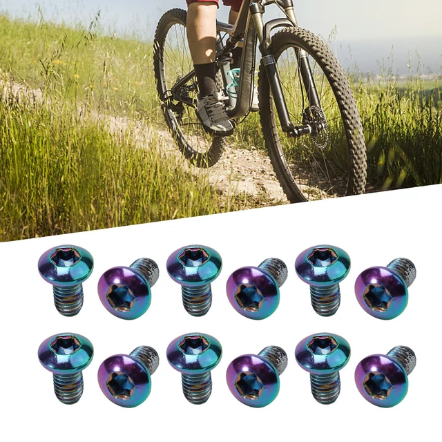 EFFICIENTLY DESIGNED 12PCS of M5 T25 Torx Head Disc Brake Screws for ...