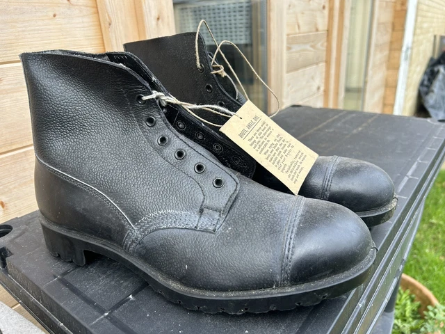 BRITISH ARMY DMS Boots, Falklands Northern Ireland SIZE 12 S NOS £49.99 ...