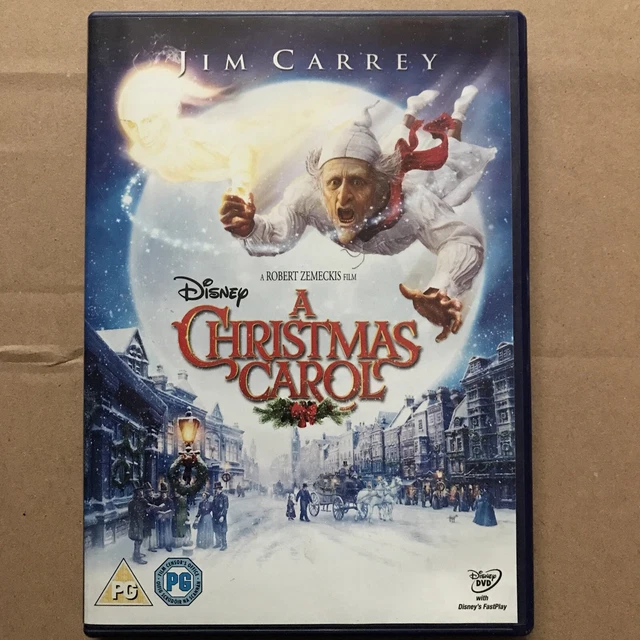 A CHRISTMAS CAROL (DVD) Disney Jim Carrey + Bonus Features £2.50 ...
