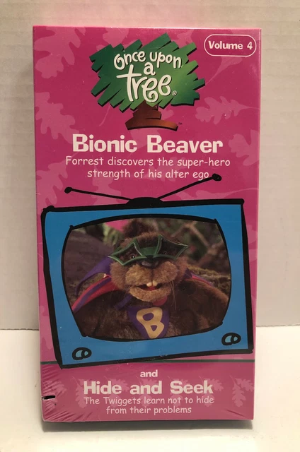 BIONIC BEAVER VHS Once Upon a Tree Hide and Seek 2001 Sealed £13.45 ...