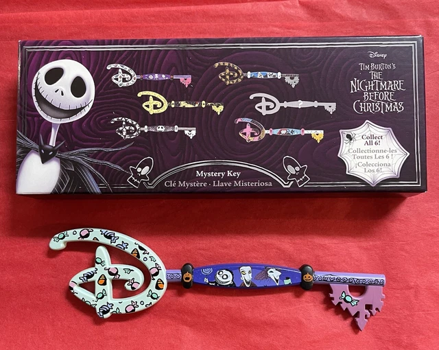 DISNEY TIM BURTON'S The Nightmare Before Christmas Mystery Key LOCK ...
