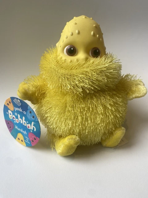 BOOHBAH HUMBAH YELLOW Beanbag Plush 2003 Soft Toy Plastic Head 6’’ Vgc ...