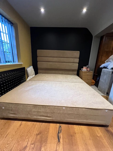 SUPER KING SIZE bed frame used £50.00 - PicClick UK