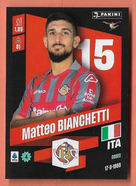 PANINI CALCIATORI 2022 2023 N.63 Matteo Bianchetti Cremonese EUR 1,00 ...