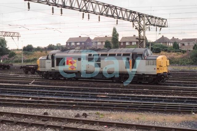 35MM RAILWAY SLIDE of Class 37 37055 @ Bescot Copyright to Buyer £4.99 ...