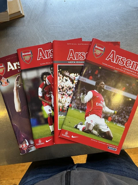 A SELECTION OF Arsenal Football Programmes All In Good £1.14 - PicClick UK