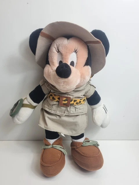 ANIMAL KINGDOM SAFARI Minnie Mouse Compass Plush Stuffed Walt Disney ...