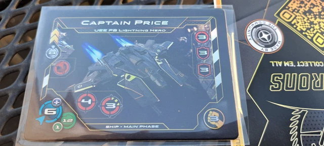 SQUADRONS CARD GAME, Star Citizen, ´CAPTAIN PRICE´ EUR 55,00 - PicClick DE