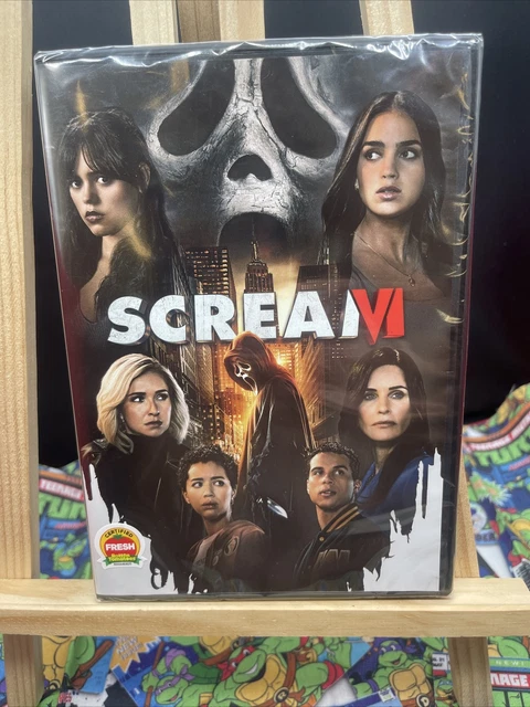 SCREAM VI 6 Six (DVD, 2023) Jenna Ortega Melissa Barrera Mason Gooding ...