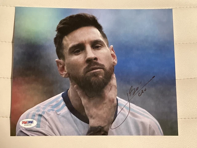 Lionel Messi Signed Photo FOR SALE! - PicClick UK