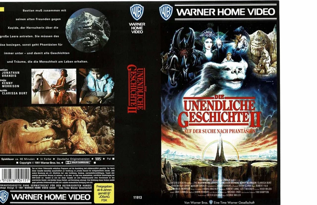 THE INFINITE STORY II - VHS Insert A4 - No Cassette/Case £5.35 ...