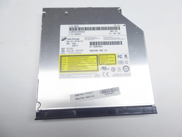 LENOVO THINKPAD L430 Lecteur DVD Original 12,7Mm GT80N 04W1310 #3547 ...