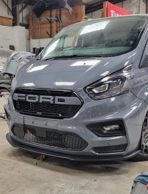 FORD TRANSIT CUSTOM- Msrt Front Splitter £169.00 - PicClick UK