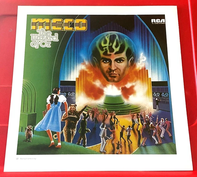MECO THE WIZARD Of Oz Album Cover Art PICTURE / PRINT 9.5" x 9.5" £2.49 ...