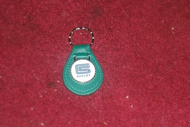 CARROLL SHELBY COBRA Early Cs Logo Mustang Shelby Keychain New Teal EUR ...