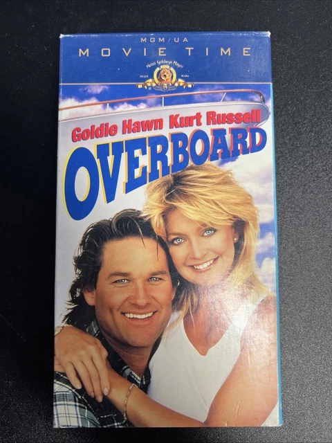 OVERBOARD VHS GOLDIE Hawn Kurt Russell MGM Movie Time Comedy £4.99 ...