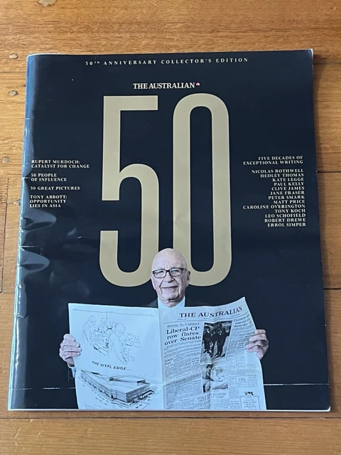 THE AUSTRALIAN - 50th Anniversary Collector’s Edition Oversized ...